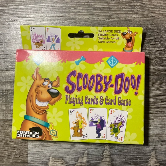 Bicycle | Toys | Vintage Rare 20 Scooby Doo Playing Cards Card Game ...